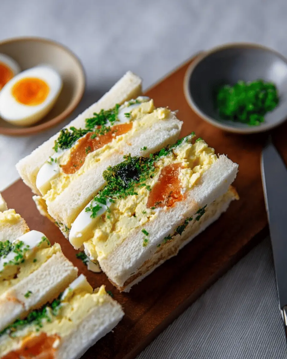 Japanese Egg Sandwich Recipe (Tamago Sando) - Mom Cooks Fast