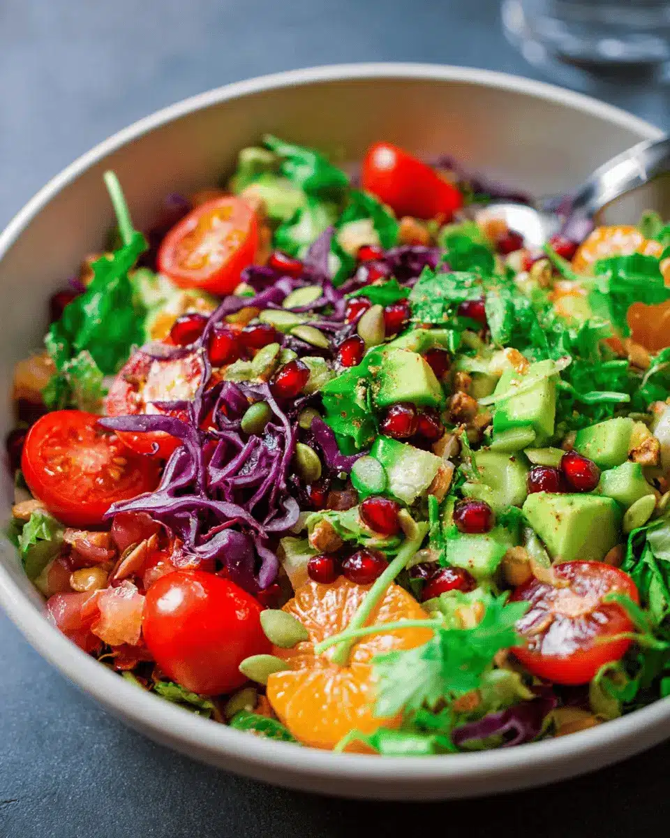 Crunchy Detox Salad - Mom Cooks Fast